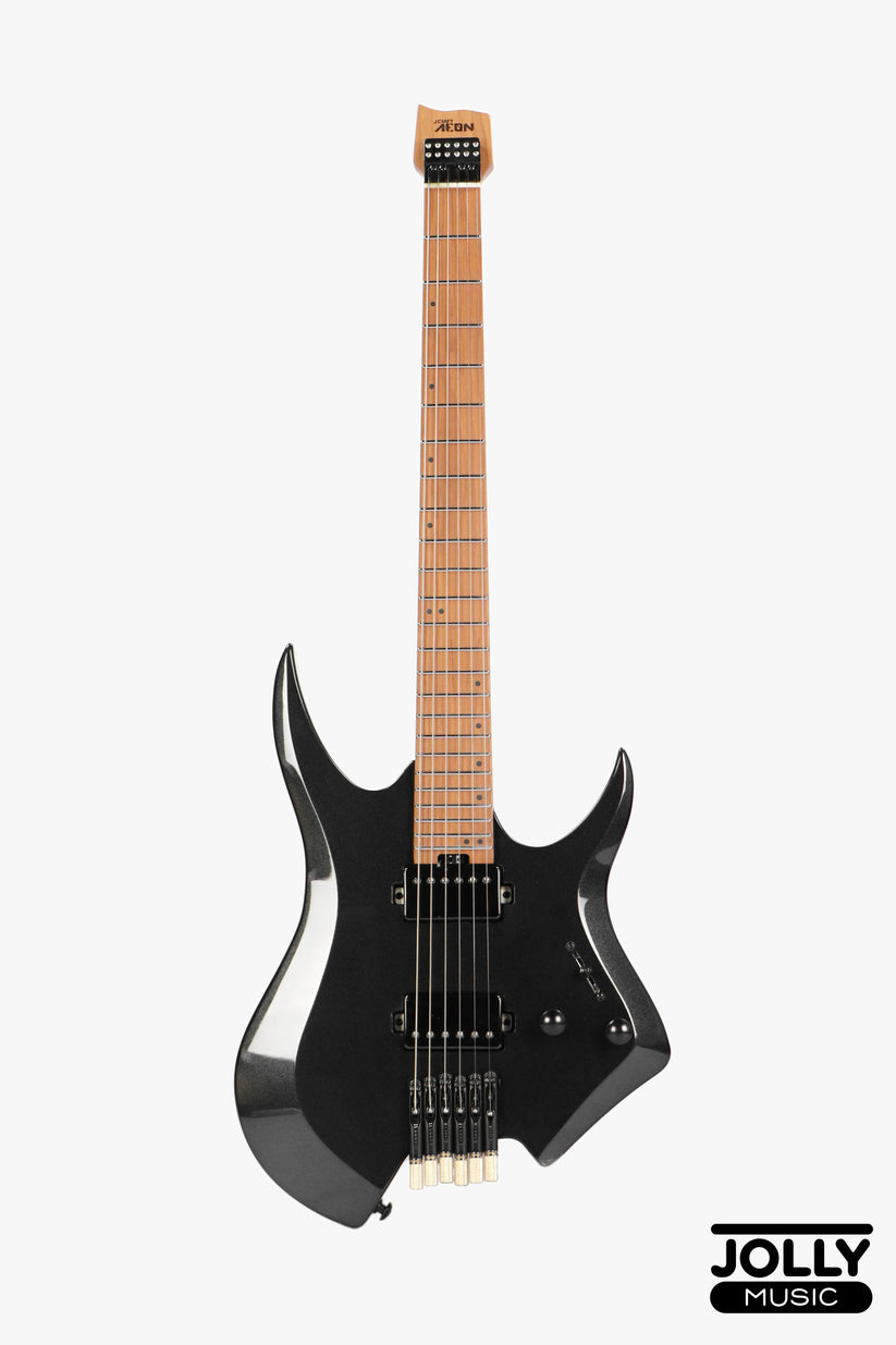 JCraft Aeon Headless Electric Guitar Fixed Bridge Stainless HEF-3 - Me ...