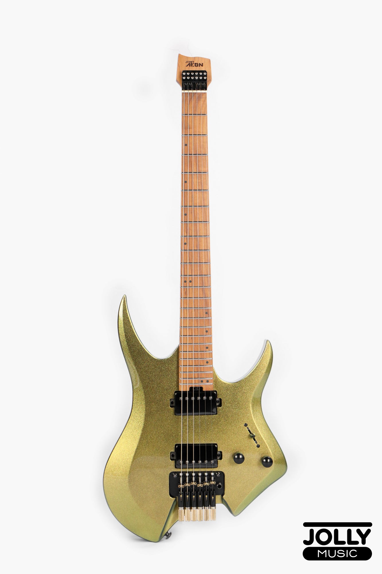 JCraft Aeon Headless Electric Guitar Locking Tremolo Stainless HTR-3 ...