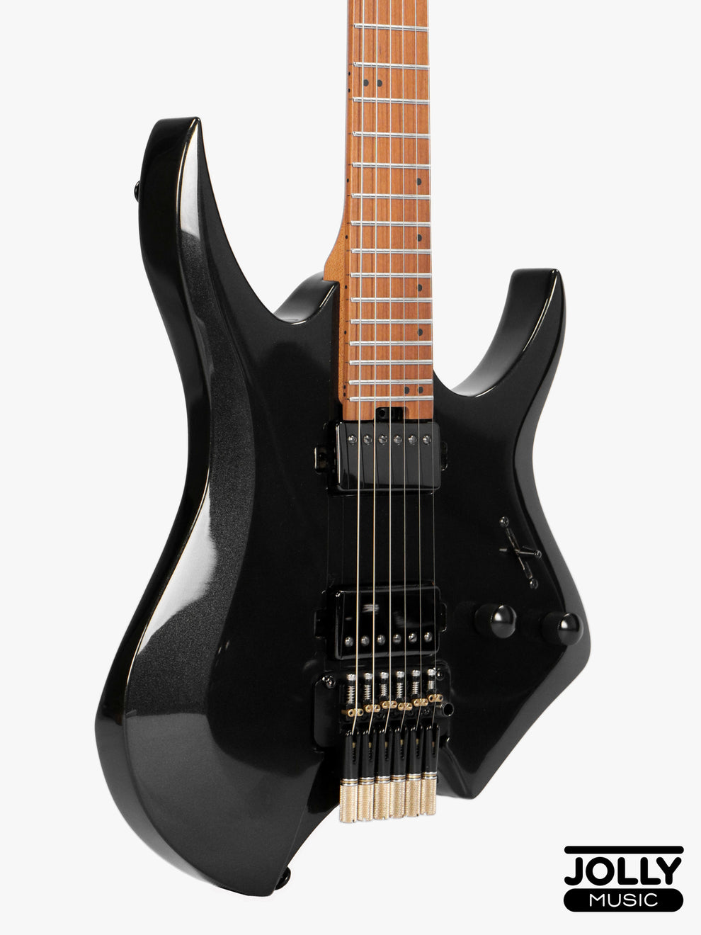 JCraft Aeon Headless Electric Guitar Locking Tremolo Stainless HTR-3 ...