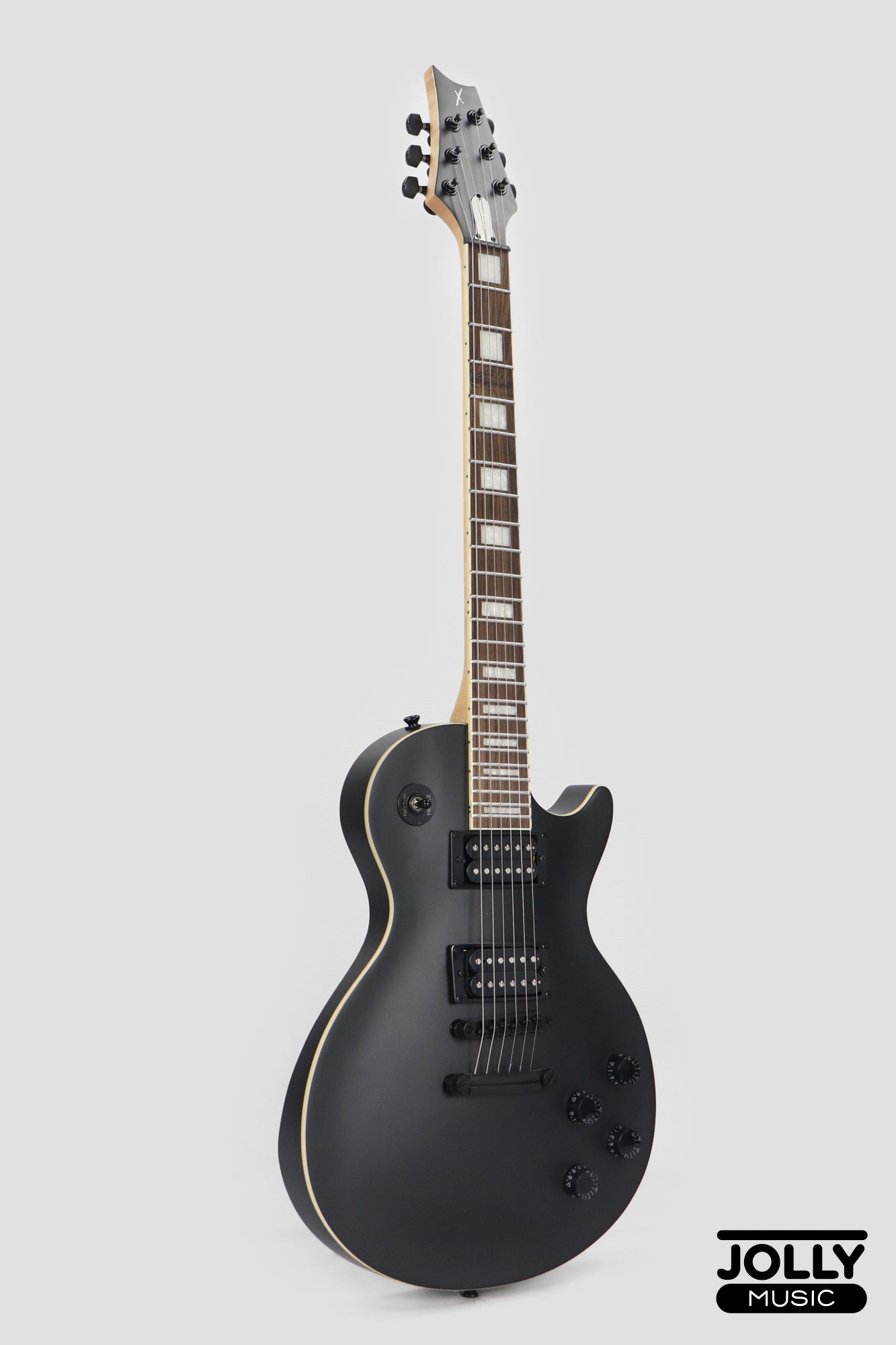 JCraft X LPX-24 Archtop Single Cut Stainless Steel Frets Electric Guit ...