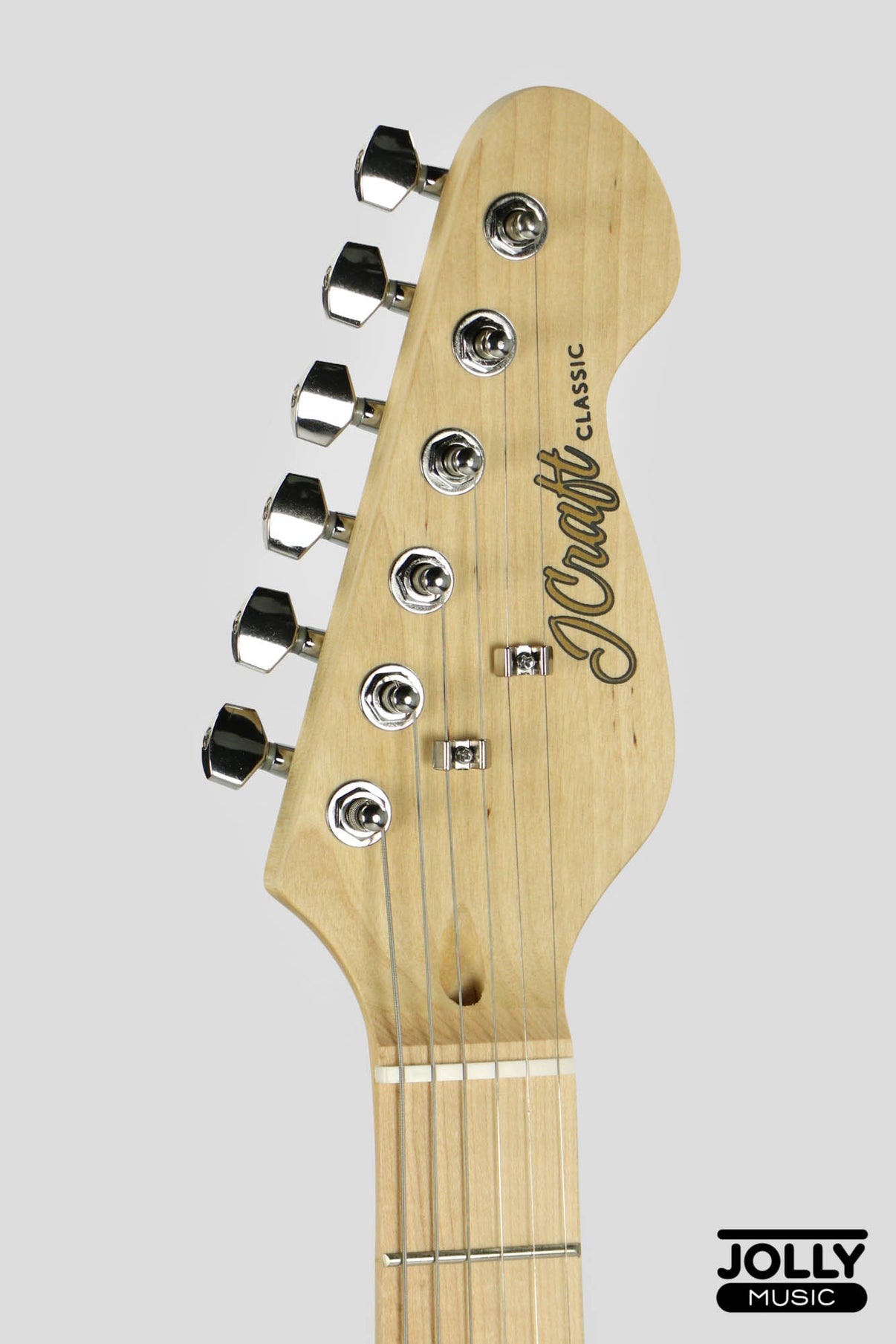 JCraft S-1 S-Style Electric Guitar with Gigbag - Sunburst – Jolly Music