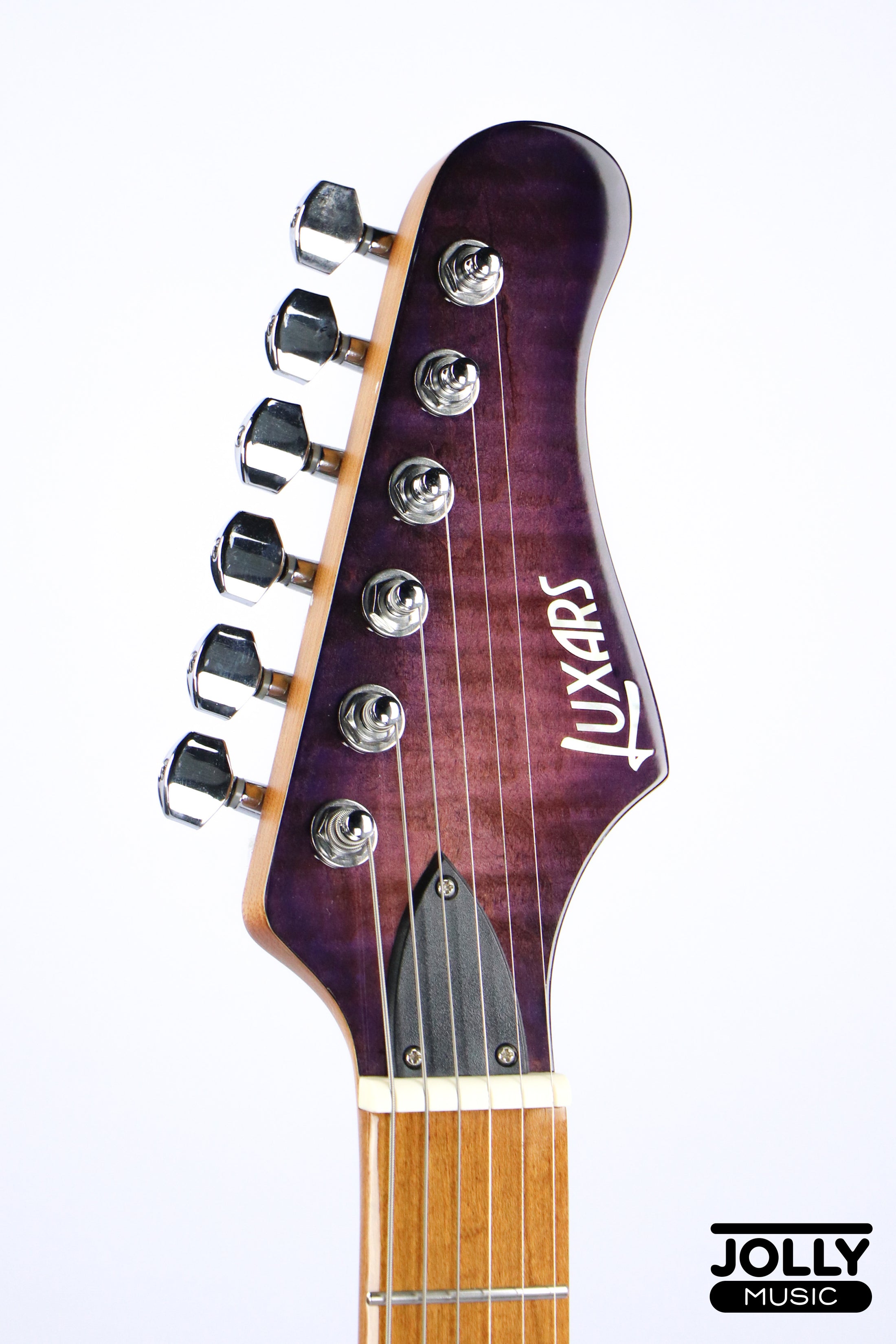 Luxars S-G37-T High Grade Electric Guitar - Transparent Violet – Jolly ...