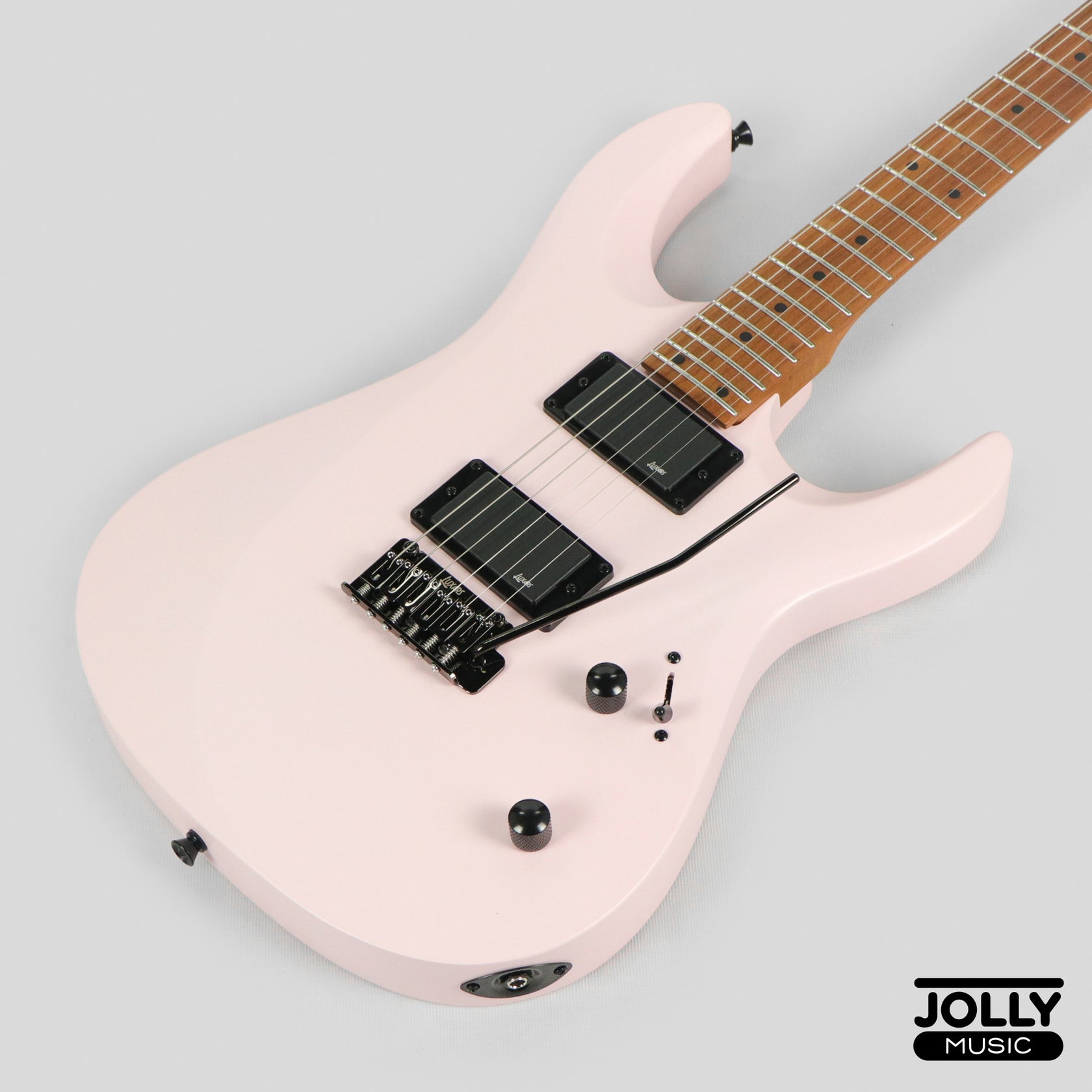 Luxars S-G37-MAX-S Superstrat High Grade Electric Guitar - Pink – Jolly ...