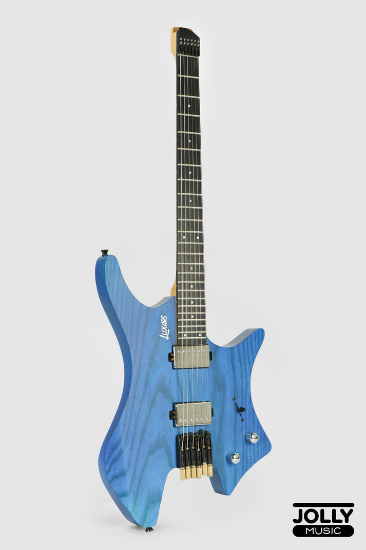 Luxars S-G62 Headless Electric Guitar Basswood Body Rosewood Fretboard ...