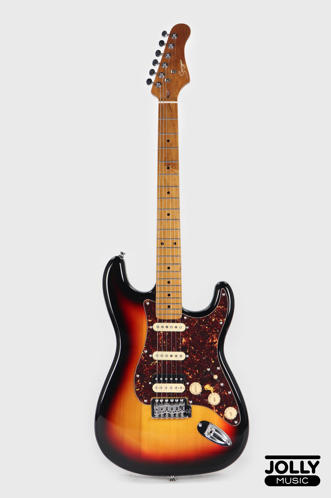 Smiger L-G2 PRO HSS S-Style Electric Guitar High Grade - Sunburst ...