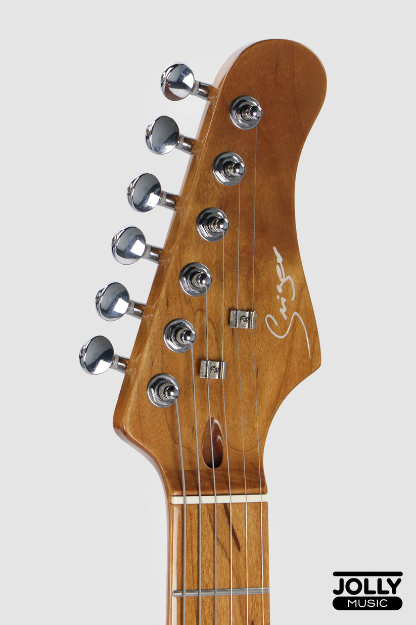 Smiger L-G2 PRO HSS S-Style Electric Guitar High Grade - Sunburst ...