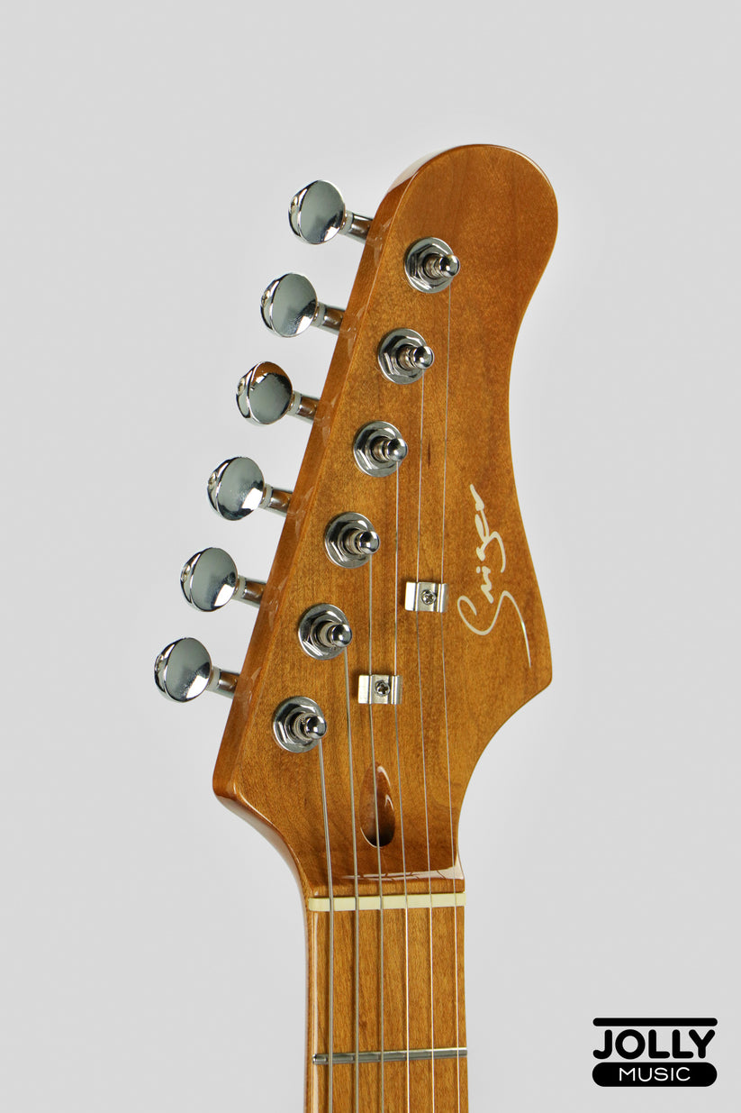 Smiger LG-2 PRO S-Style Electric Guitar High Grade - Light Blue – Jolly ...