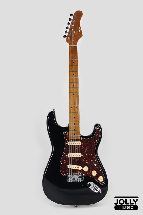 Smiger LG-2-PRO-S S-Style Electric Guitar - Black – Jolly Music