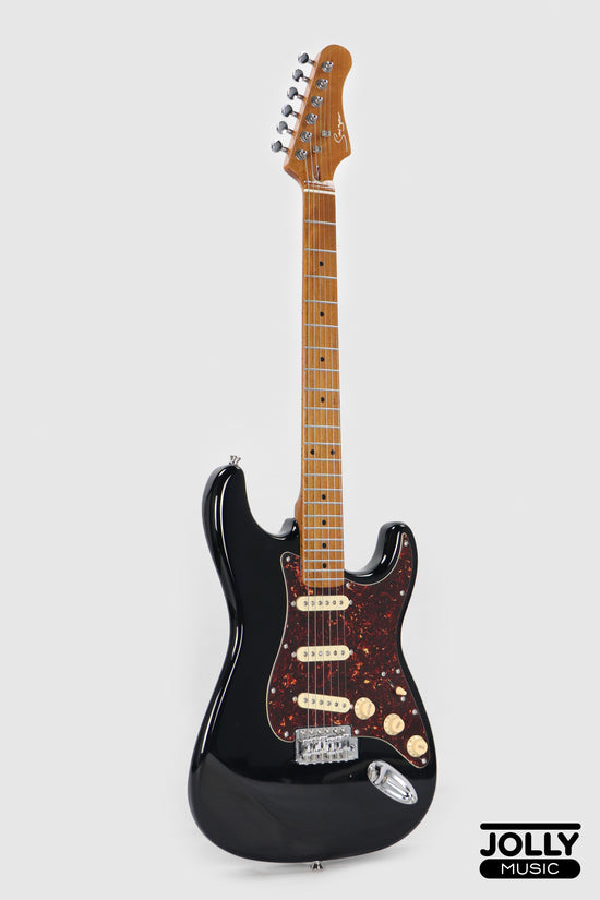 Smiger LG-2-PRO-S S-Style Electric Guitar - Black – Jolly Music