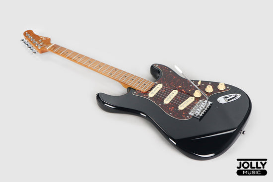 Smiger LG-2-PRO-S S-Style Electric Guitar - Black – Jolly Music