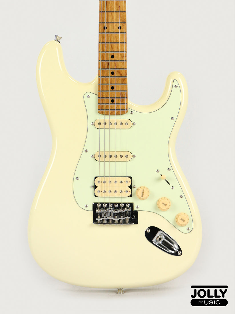 Smiger L-G2 PRO HSS S-Style Electric Guitar High Grade - Vintage White ...