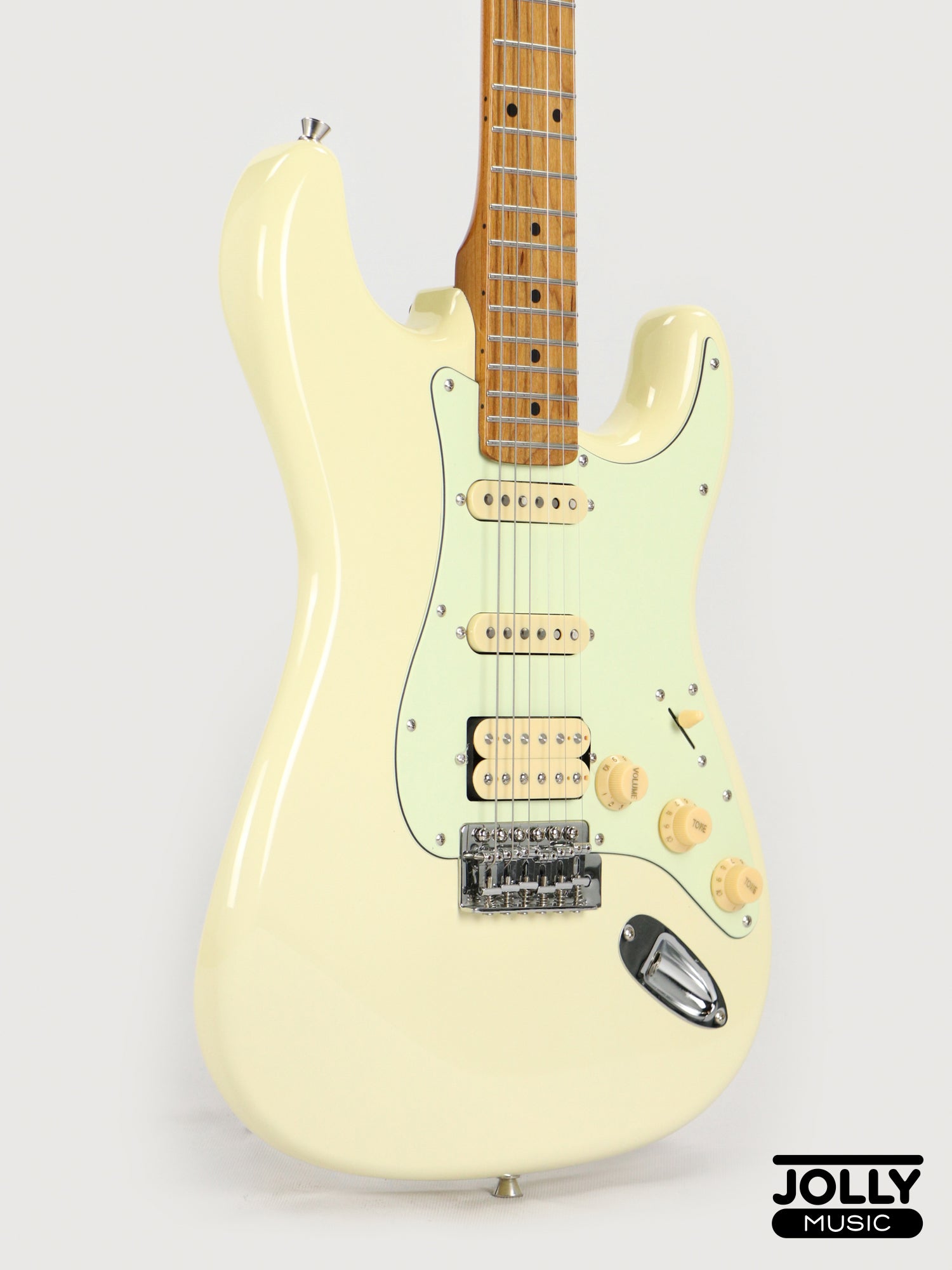 Smiger LG-2 PRO S-Style Electric Guitar High Grade - Vintage White ...