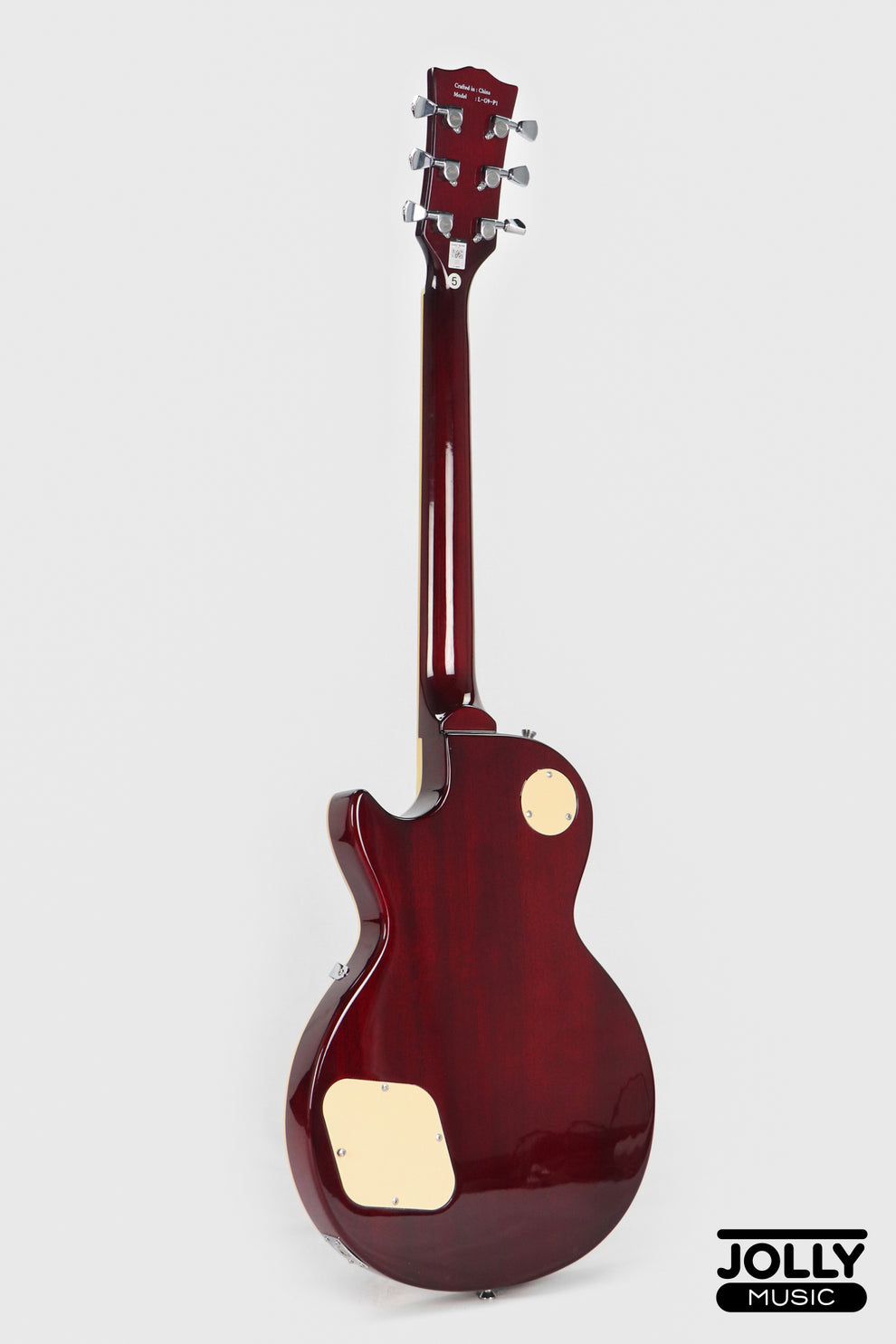 Smiger L-G9-P1 Les Paul Electric Guitar - Red – Jolly Music
