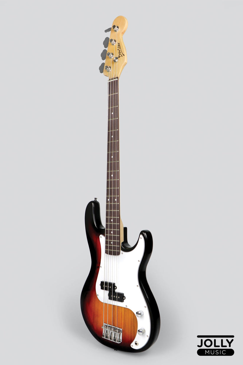 Deviser LB-1 Electric PB Series Guitar (Sunburst) with Cable, Strap, a ...