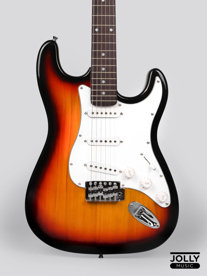 Deviser S-Style L-G1 Electric Guitar - Sunburst – Jolly Music