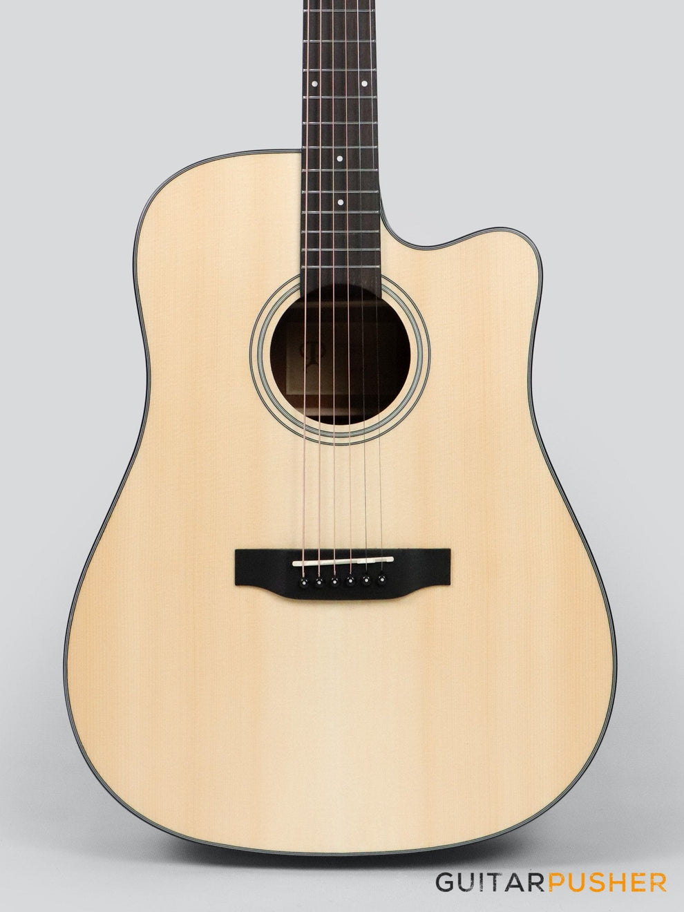 Phoebus PG-30c v3 Dreadnought (3rd Gen.) Acoustic Guitar w/ Gig Bag – Jolly Music