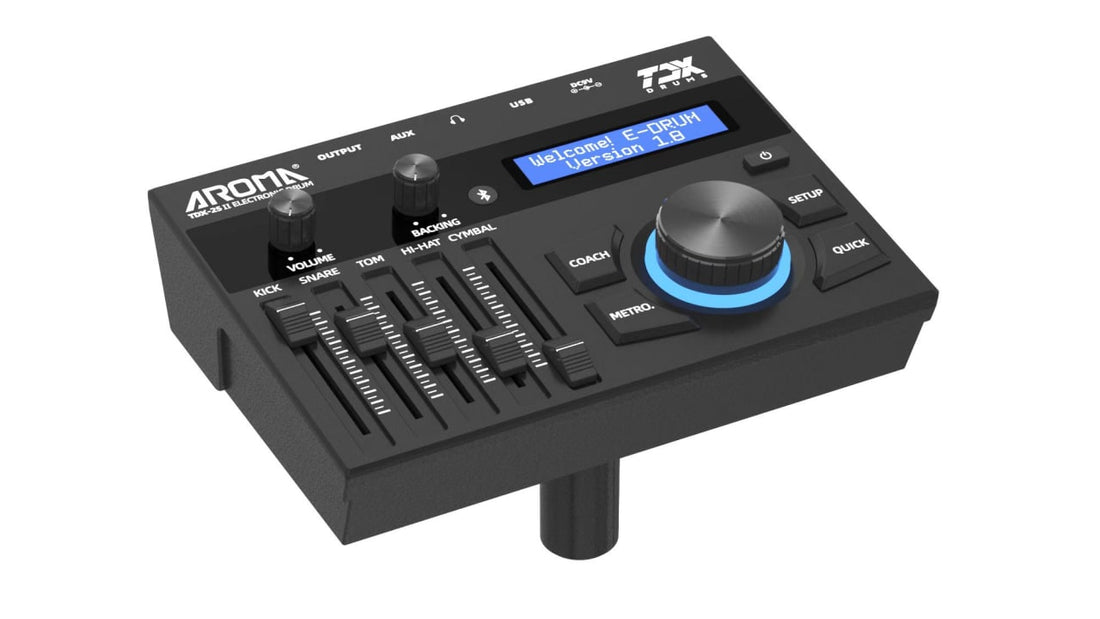 Aroma TDX-25 II Mesh Electronic Drum Set – Jolly Music